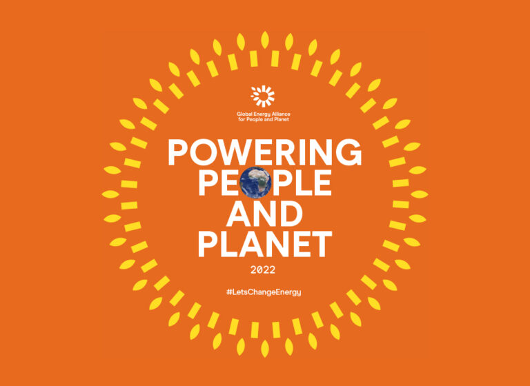 Powering People and Planet 2022 | Global Energy Alliance for People and ...