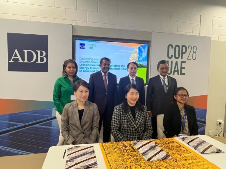 ADB, GEAPP and MAS to Establish Energy Transition Acceleration Finance ...