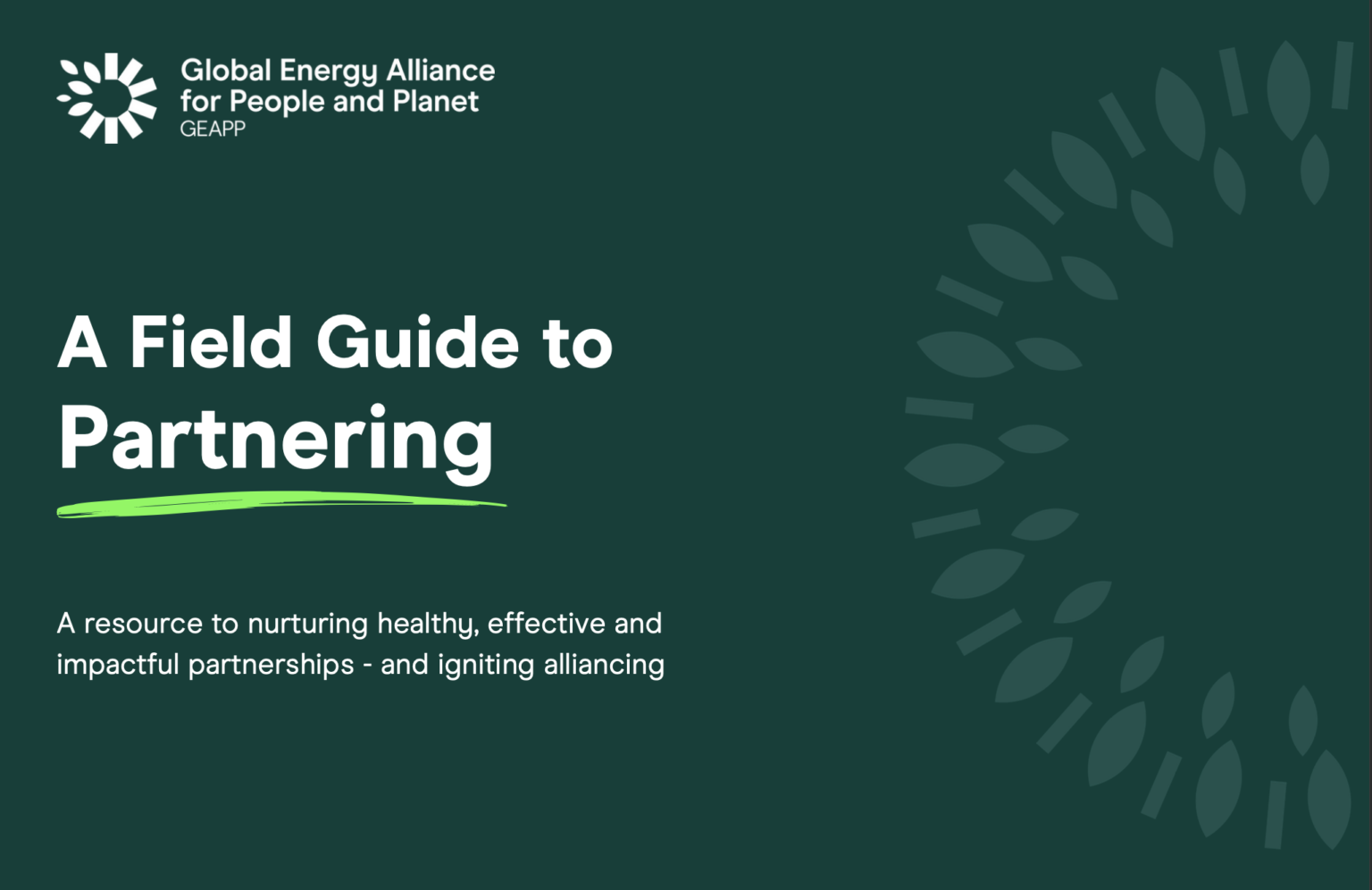 News | Global Energy Alliance for People and Planet